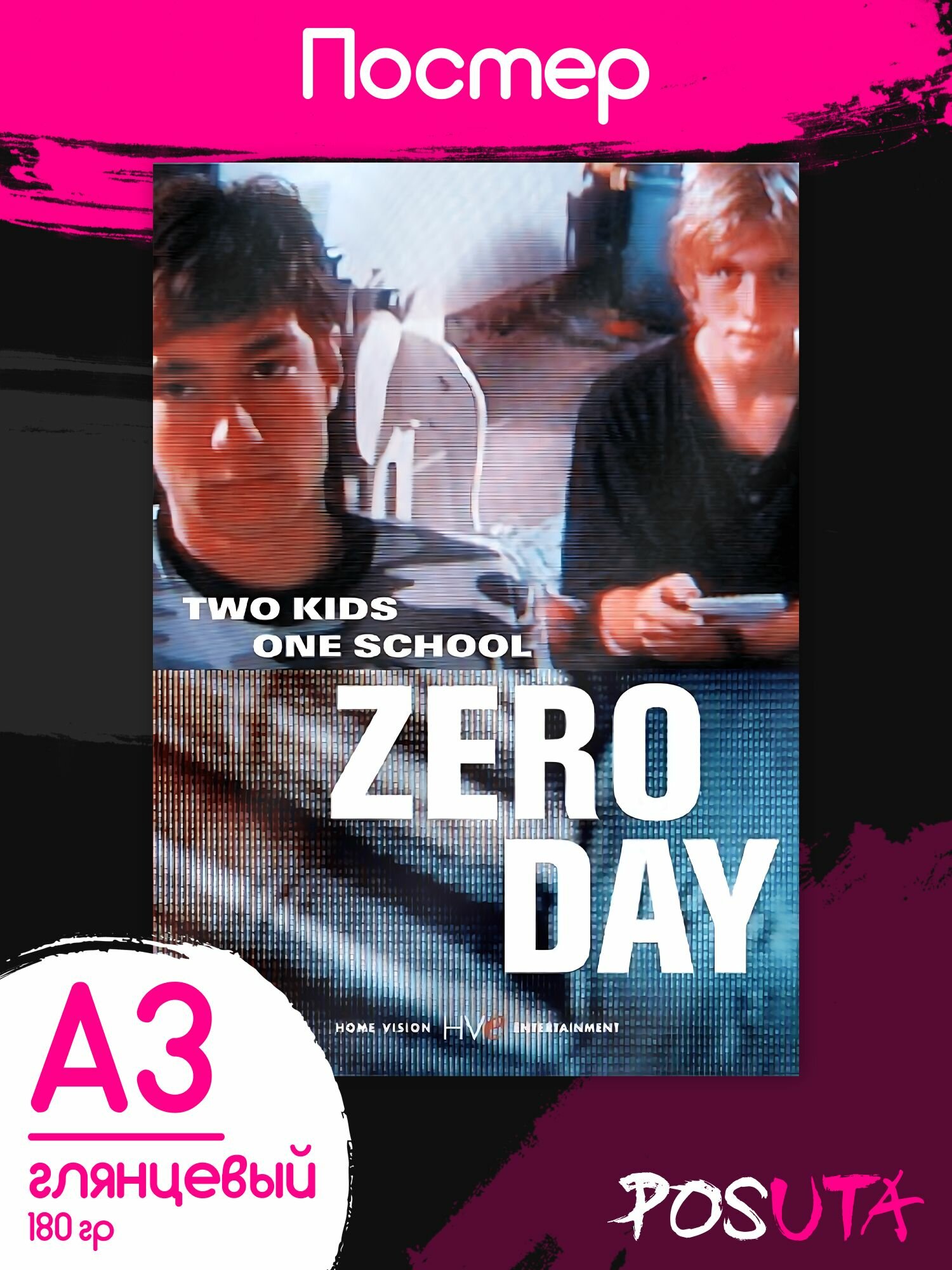 Постеры на стену Zero day Нулевой день