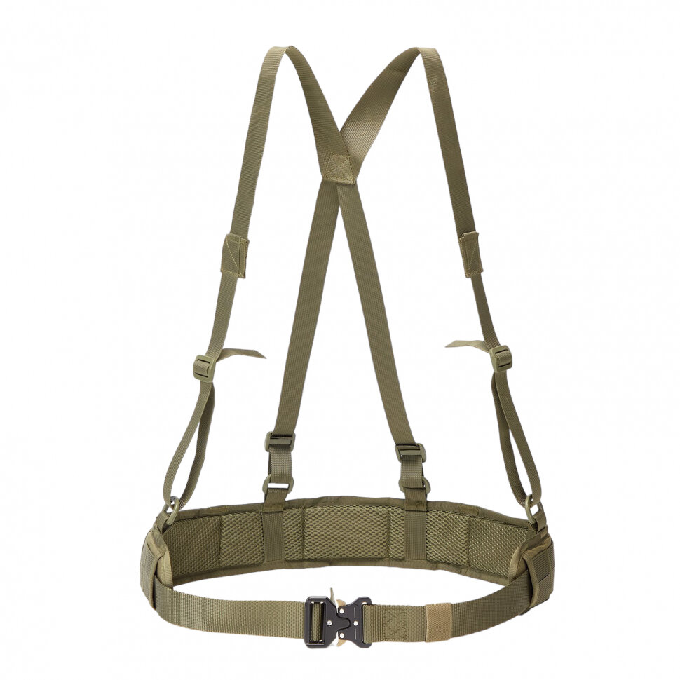 Пояс разгрузочный на лямках (хаки)