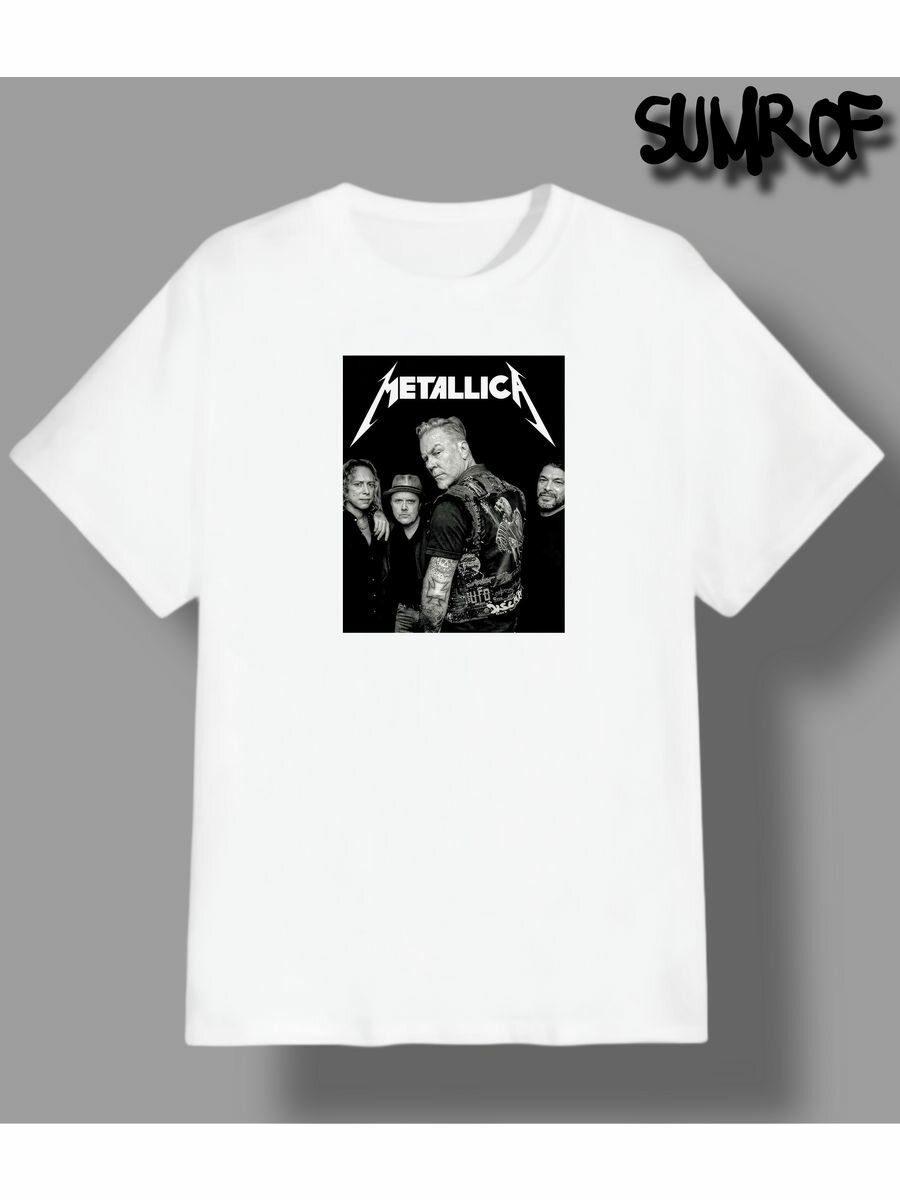 Футболка группа metallica