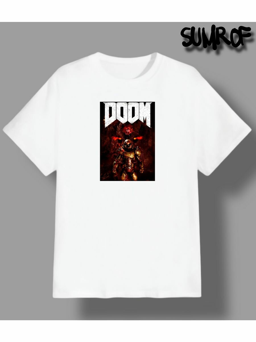 Футболка игра doom