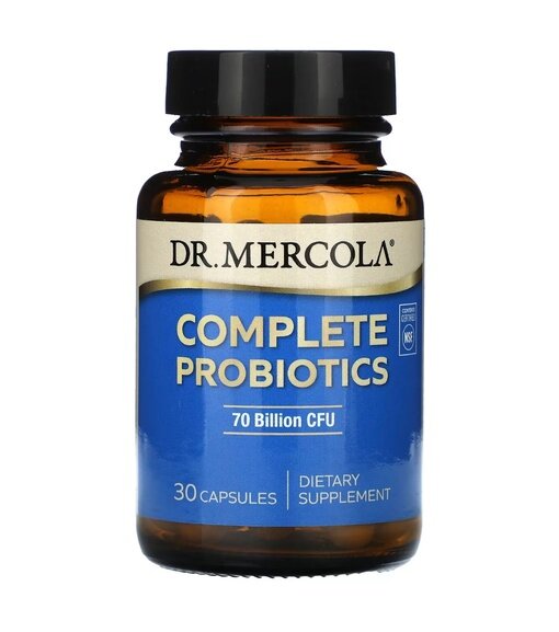 Dr. Mercola пробиотики 70 миллиардов КОЕ 30 капсул