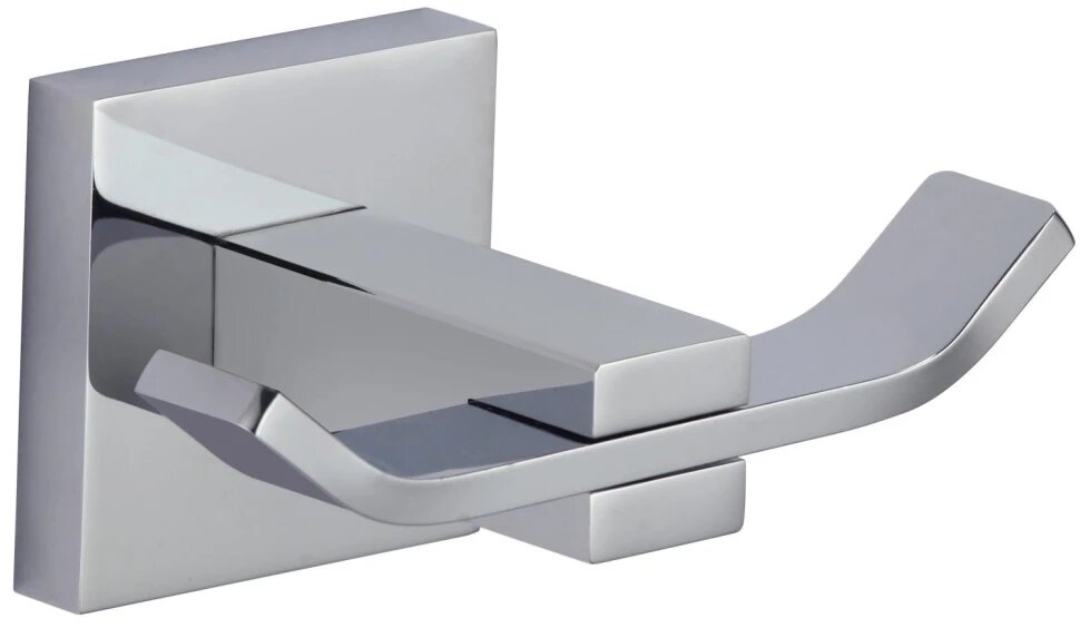 Крючок Savol 65A S-06554A двойной, для ванны, хром