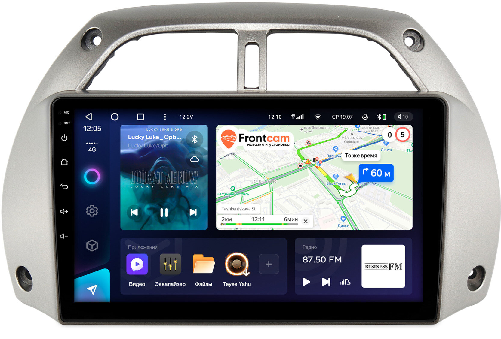 Штатная магнитола Teyes CC3 360 6/128 9" RM-9-262 Toyota RAV4 2 (XA20) 2000-2003 Android 10 (4G-SIM, DSP, QLed)