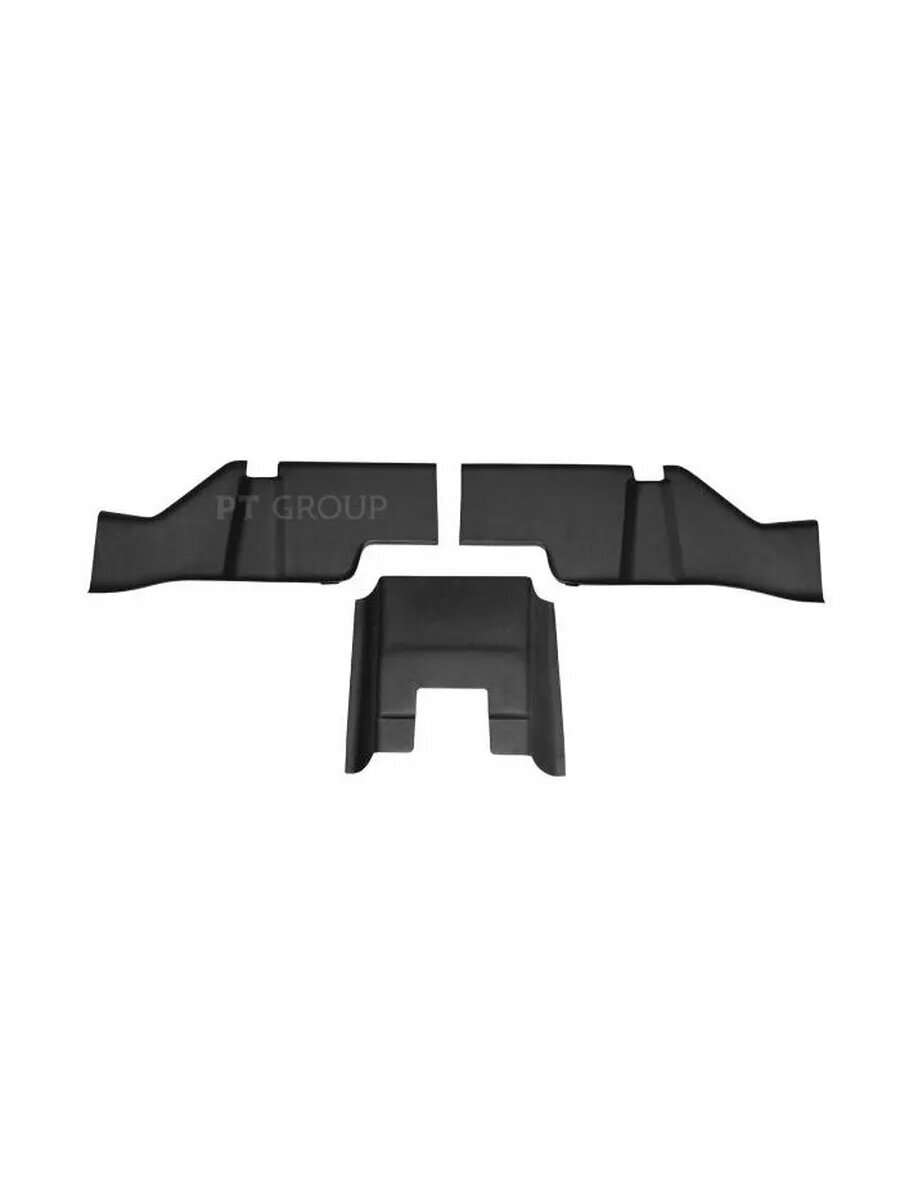 Накладки на ковролин задн ряда 3 шт RENAULT Duster с 2021г