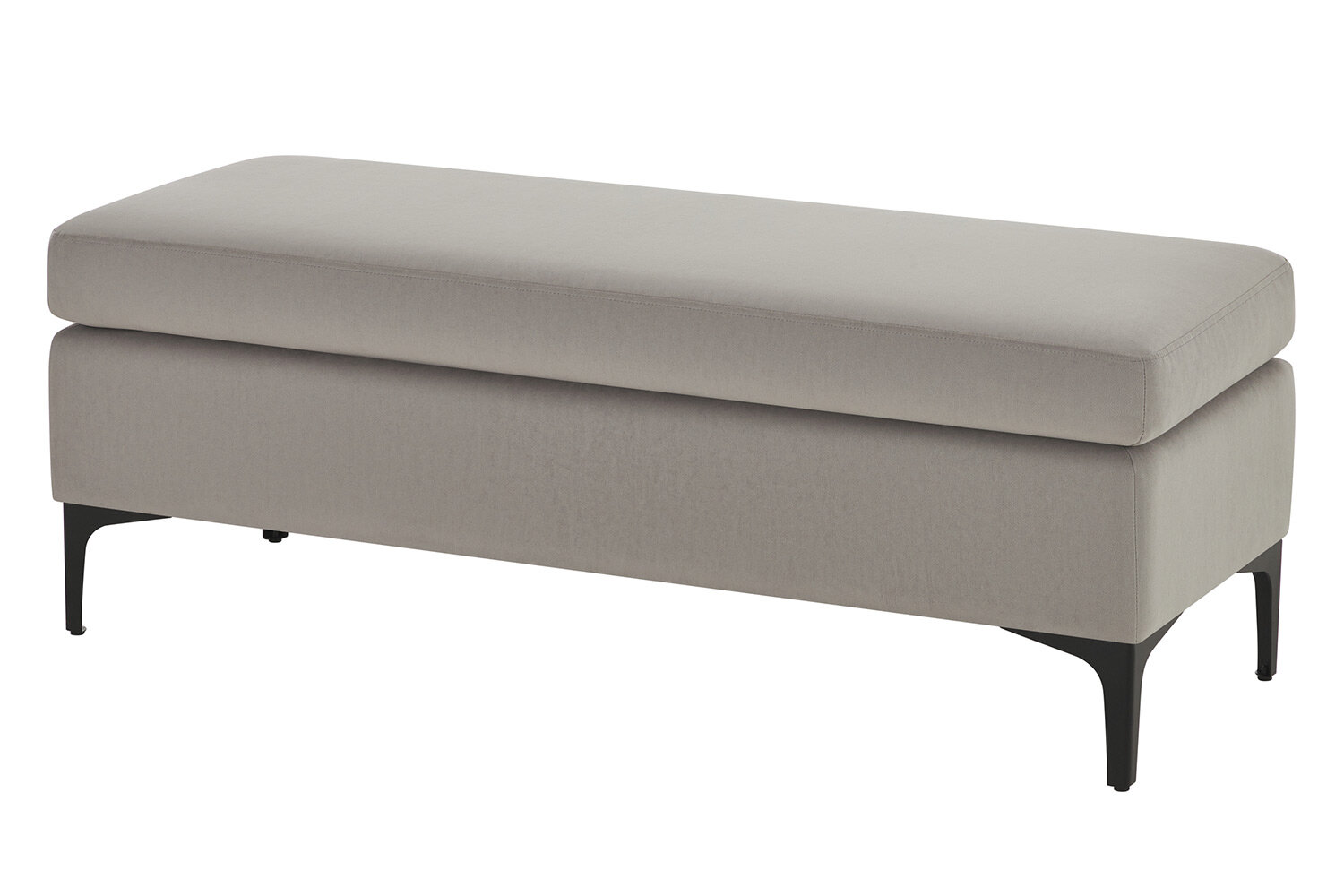 Пуф Оазис 060, цвет серо-бежевый (Ультра дав),121х40х46 см