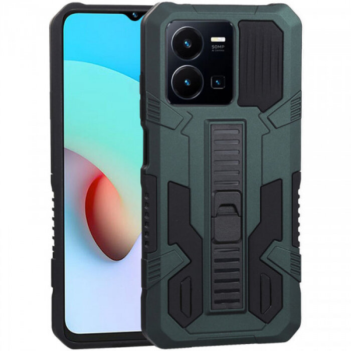 Ironhide Противоударный чехол-подставка для Vivo Y35 4G / Y22 4G / Y22S