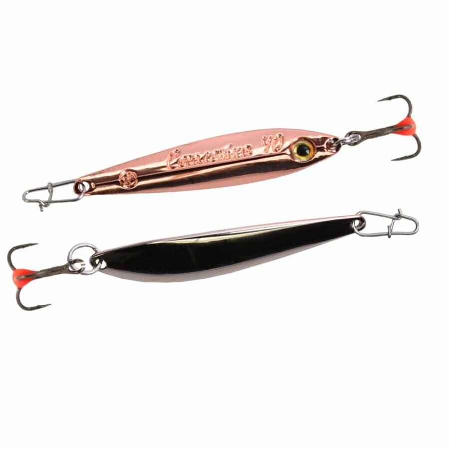 Блесна для зимней рыбалки вертикальная на щуку и судака EcoPro Сеголетка, 40 мм 3,5 гр S/C