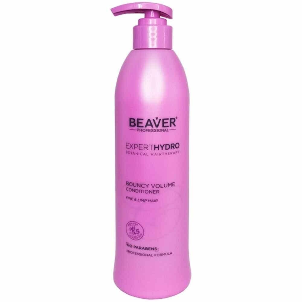 BEAVER Кондиционер для объема тонких волос Bouncy Volume Conditioner (768 мл)