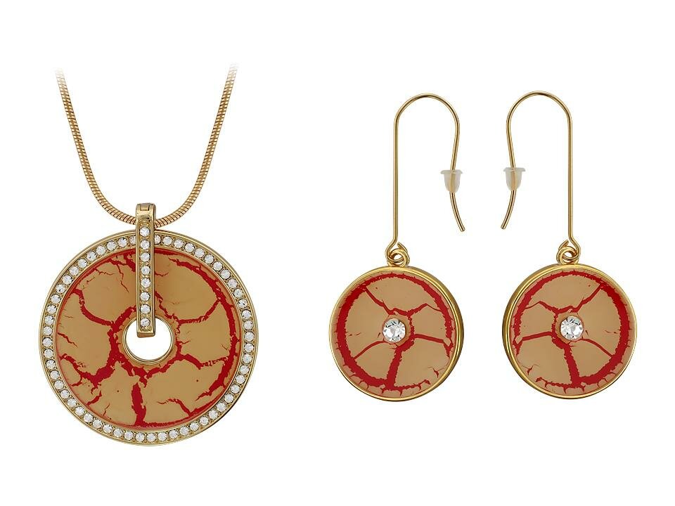 Комплект бижутерии, кристалл