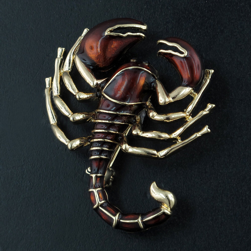 Брошь, стекло