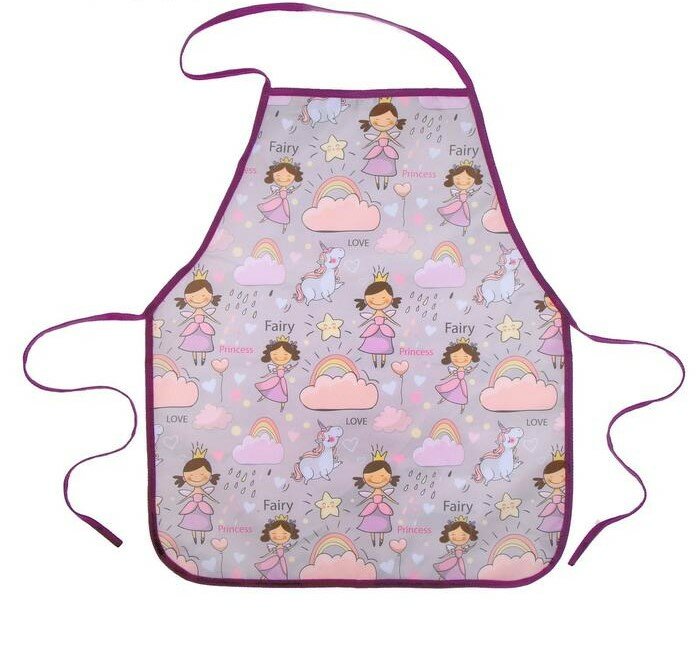 Фартук для труда бол(рост 140-160)ФДТ-33, радужные принцессы