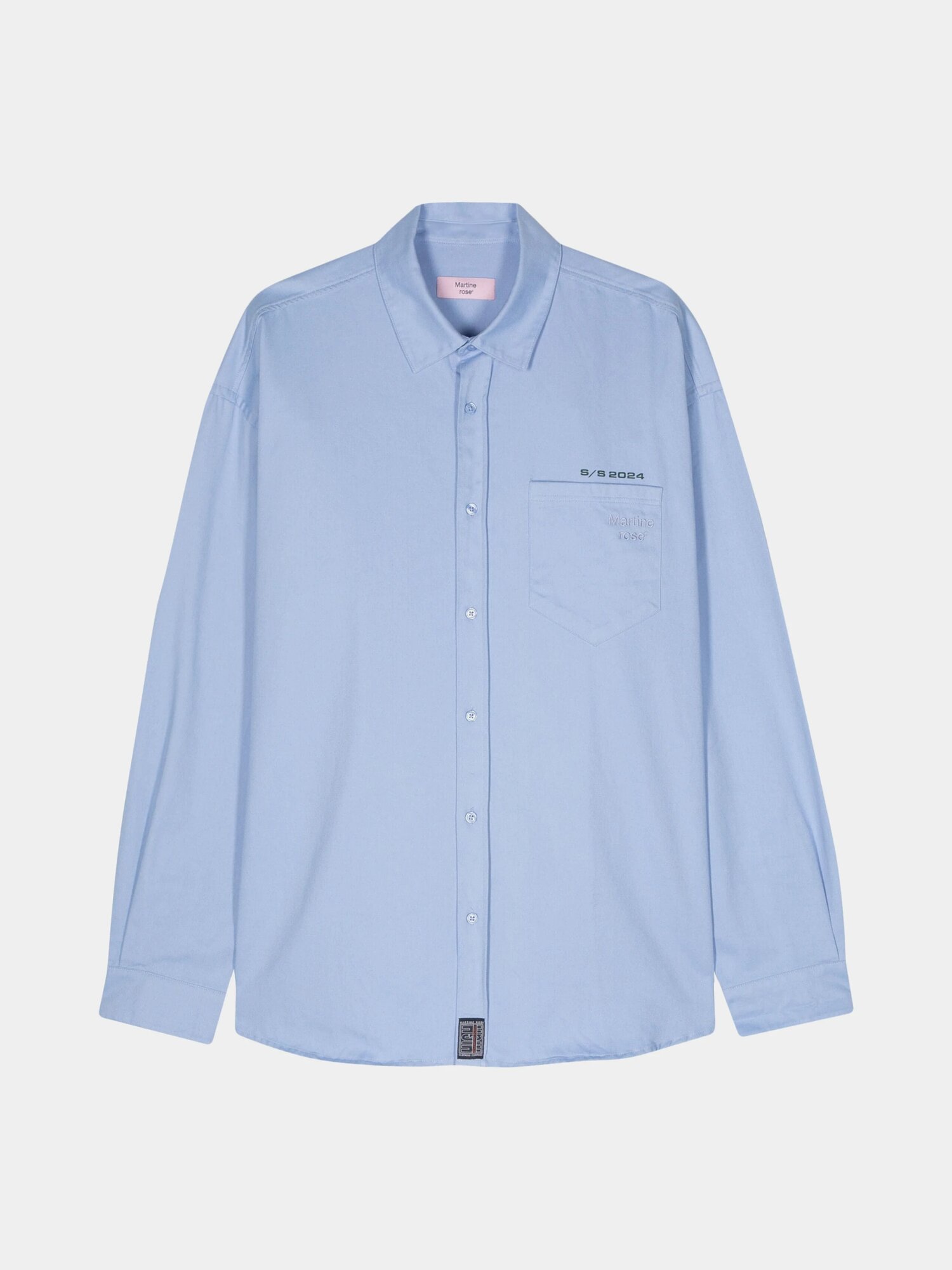 Рубашка Long Sleeve Overshirt Pale