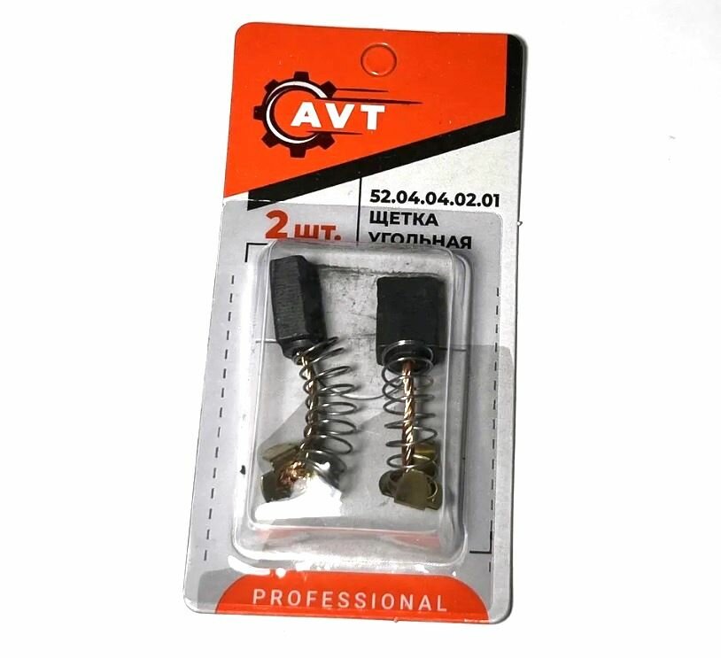 Щетки угольные (2 шт.) для дрели-миксера Интерскол КМ-1000Э, КМ-60/1000Э (6х10х13мм)