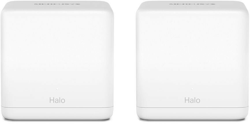 Бесшовный Mesh роутер Mercusys Halo H30G(2-pack) AC1300 10/100/1000BASE-TX белый (упак:2шт)