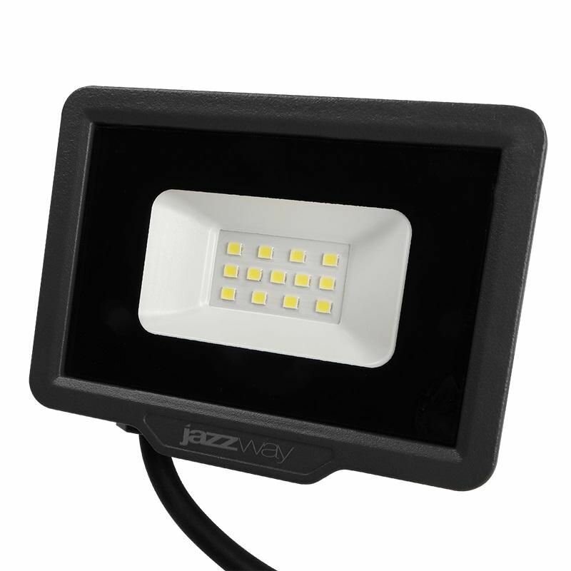 Прожектор светодиодный PFL-C3 10Вт 6500К IP65 до закален. прозр. стекло JazzWay 5023529A