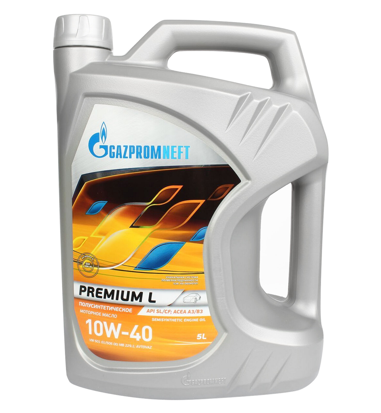 Масло моторное GAZPROMNEFT PREMIUM L 10W40 5л SL/CF