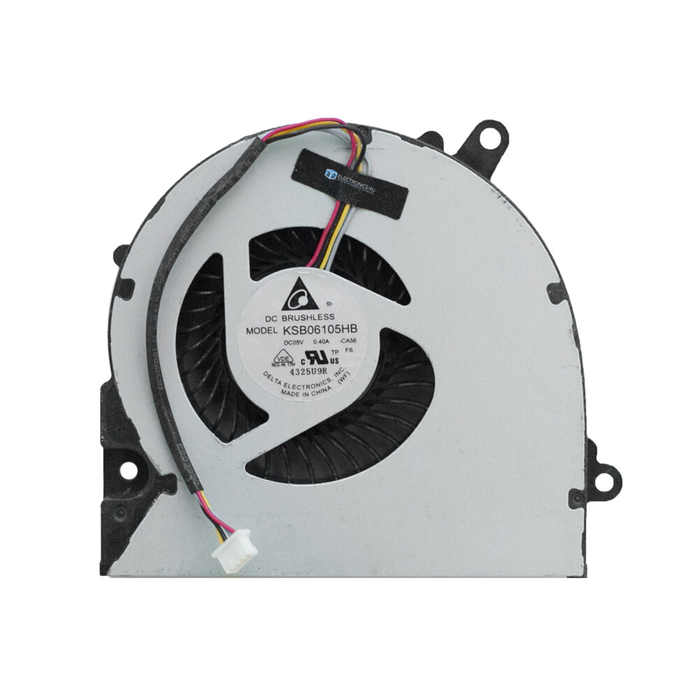Кулер | вентилятор для Asus X75VC X75V X75A X75VD X75VB | KSB06105HB-CA56 | 3CXJ4TMJN00 | 13GN3DO1AM010-1