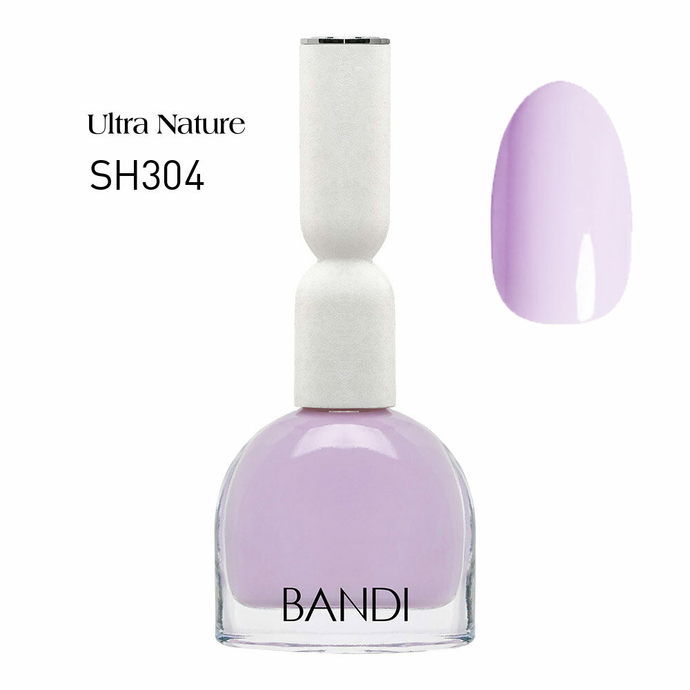Лак для ногтей BANDI Ultra Nature, Soft lavender, SH304s, 10 мл