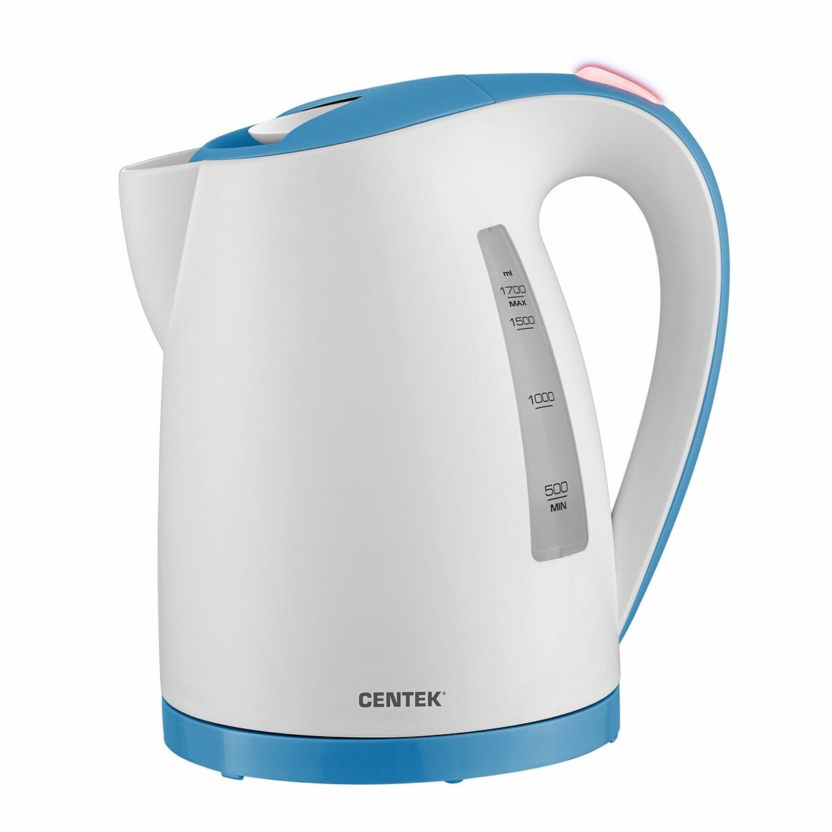 Centek Чайник электрический CT-0026, 2200 Вт, 1,7 л, белый