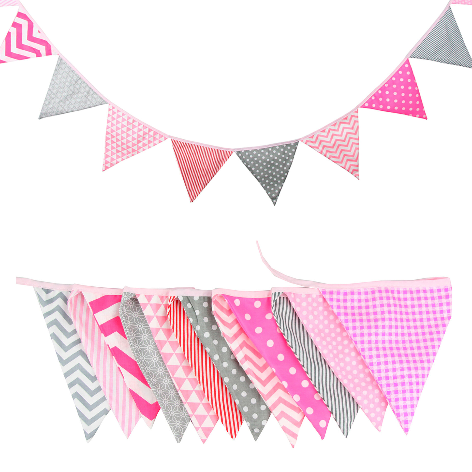 Флаг SJQ250, для украшения, с принтом, на шнурке, серый