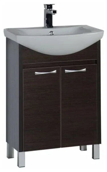 Тумба под раковину Aquanet Донна 60 168941 Венге (без раковины)