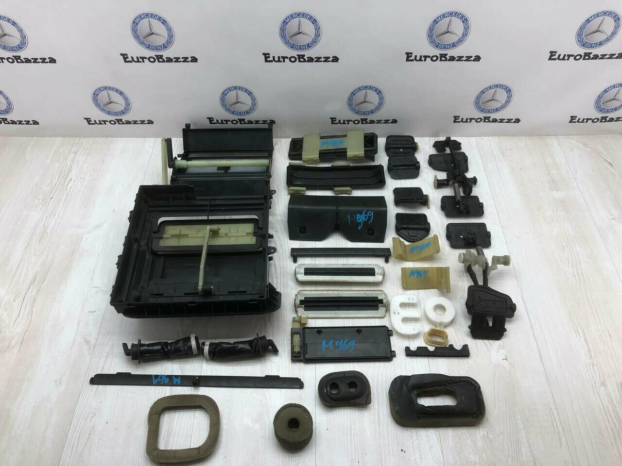 Тяга и заслонка печки Mercedes W215 А2208350293