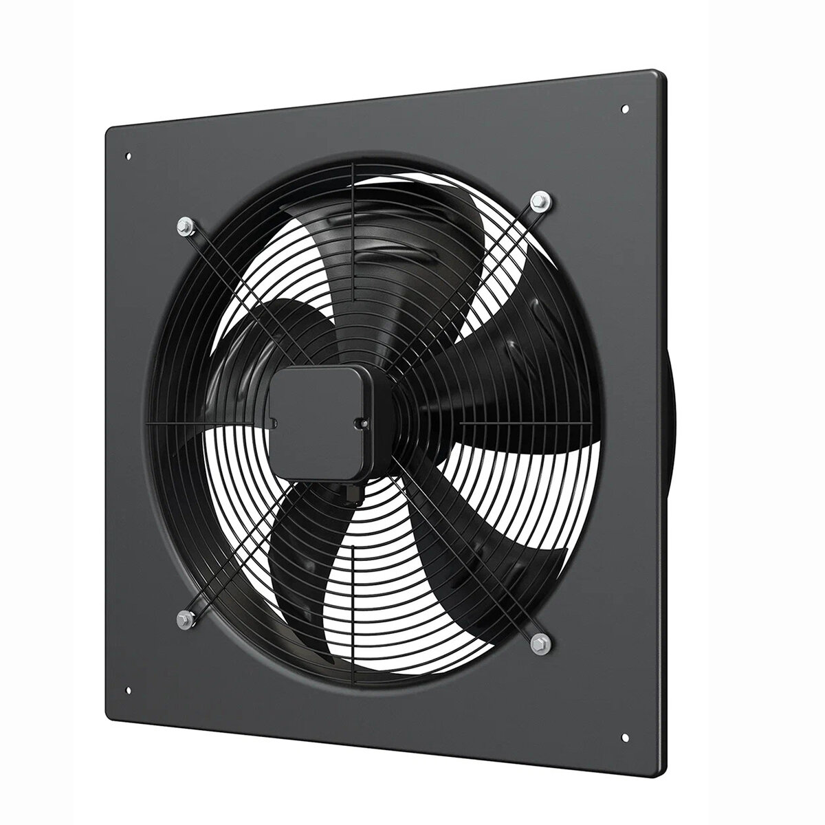 Вентилятор осевой вытяжной Era PRO STORM 450, 4 полюса, D 450, 315 Вт, цвет: череный