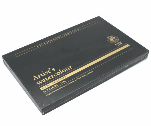 Краска акварель 24 цв. 010923051 Paul Rubens в тюбиках 5мл, в черной к/кор