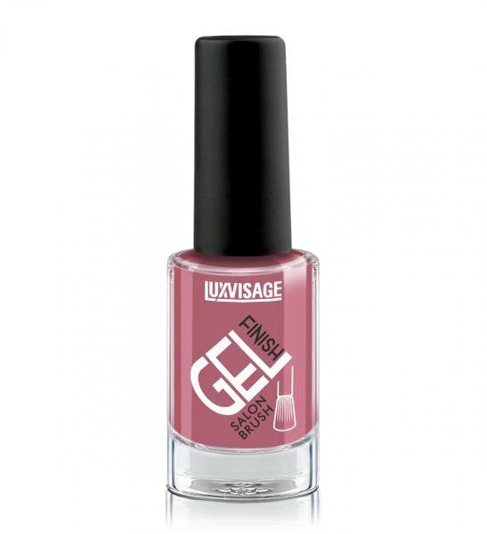 Luxvisage Gel Finish Стойкий быстросохнущий лак для ногтей с ультраглянцевым финишем 9 г. №15 пыльная роза
