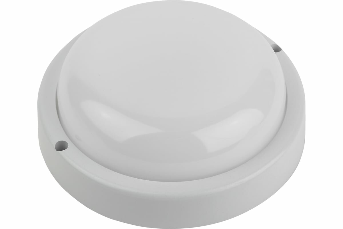 ЭРА Светильник ЖКХ светодиодный SPB-201-2-40K-008 IP65 8Вт 4000К с оптико-акустическим датчиком D140 круг Б0047634