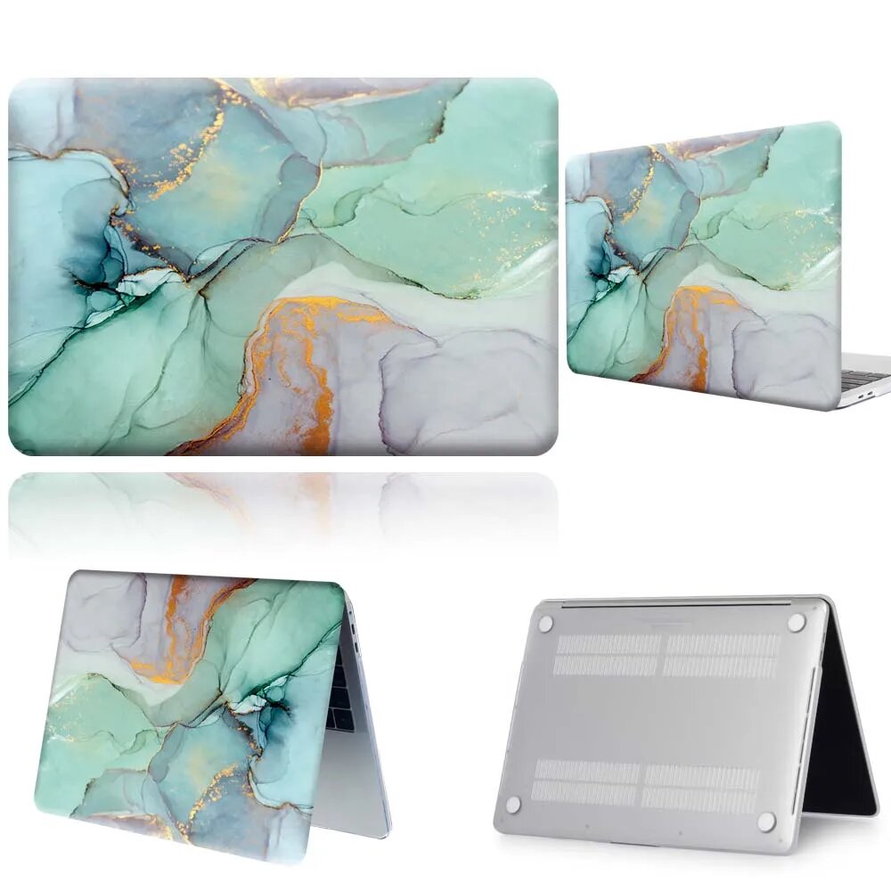 Чехол для ноутбука Huawei Matebook D14 D15 D16 Cola Bubbles Honor MagicBook X14, 8. light green