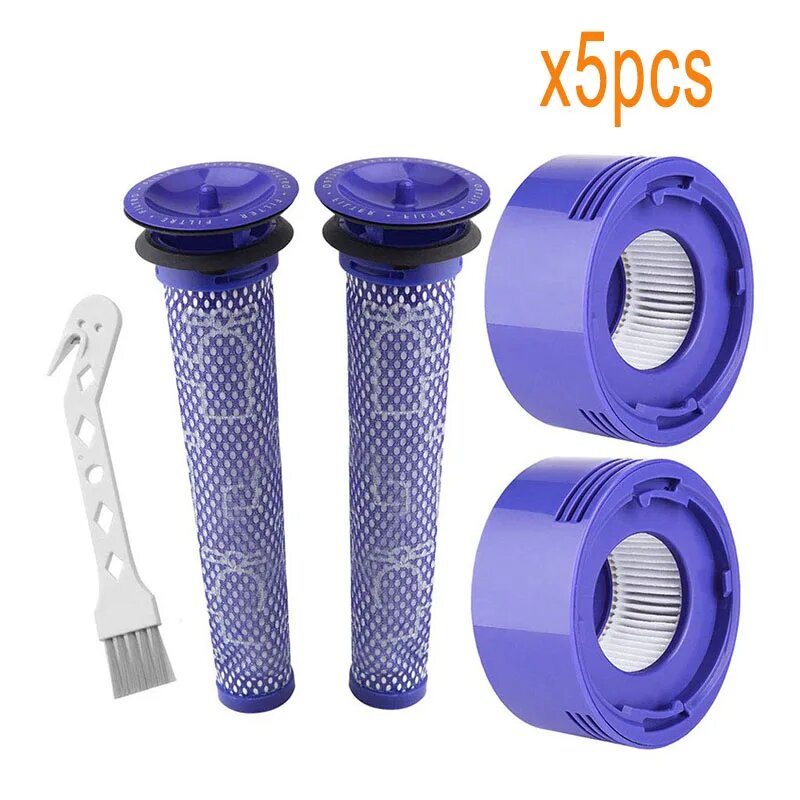 Комплект фильтров Dyson V7 V8, 5 шт, Color: Set 4