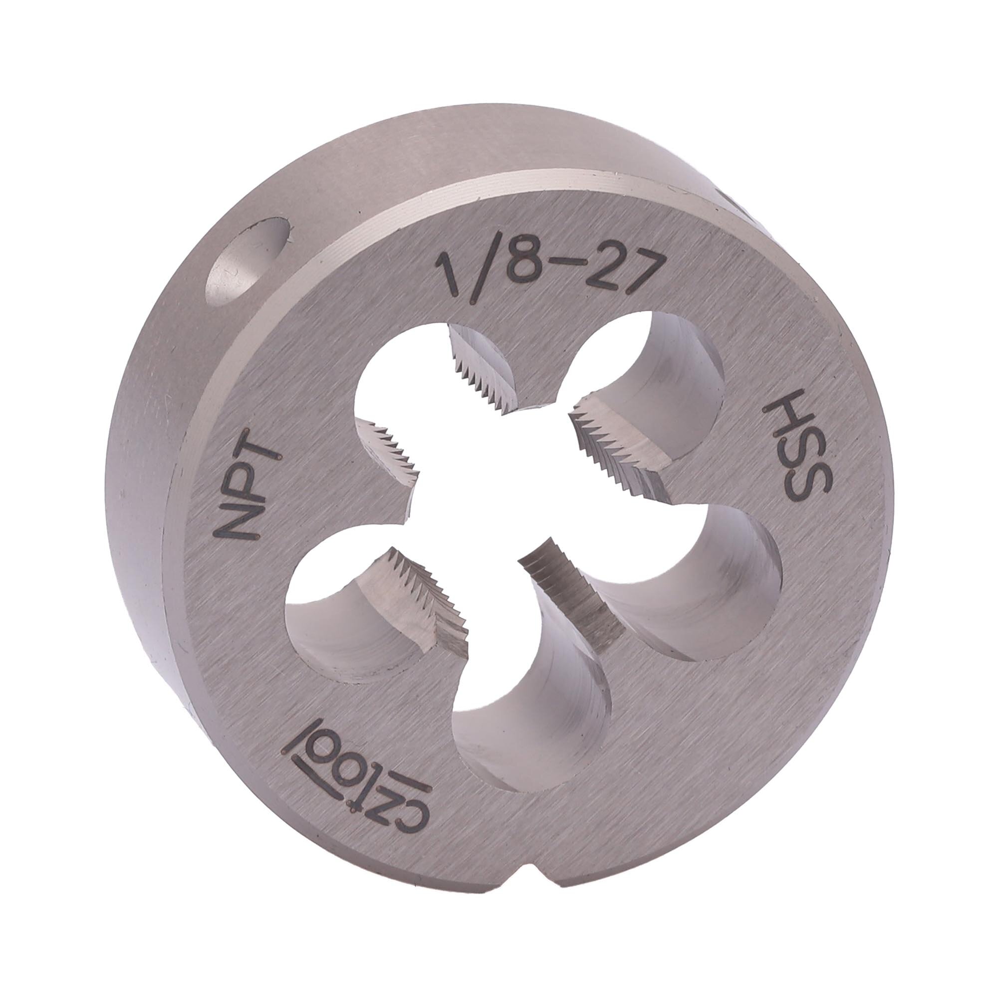 Плашка коническая Bucovice Tools NPT 1/8"-27 HSS DIN EN 24230 30x11мм 430180