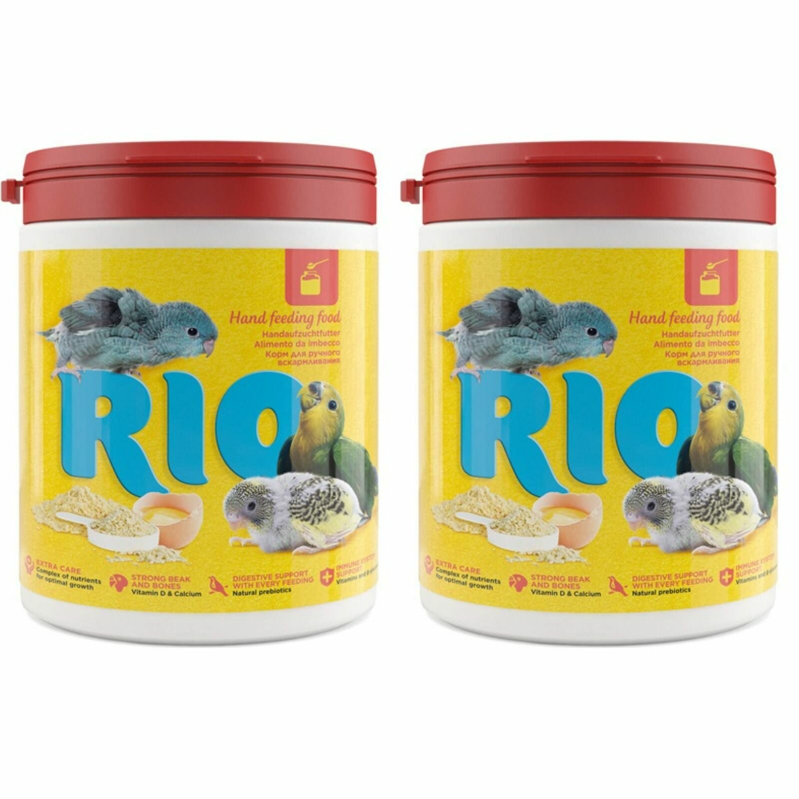 RIO Корм для ручного вскармливания птенцов, 400 г, 2 уп