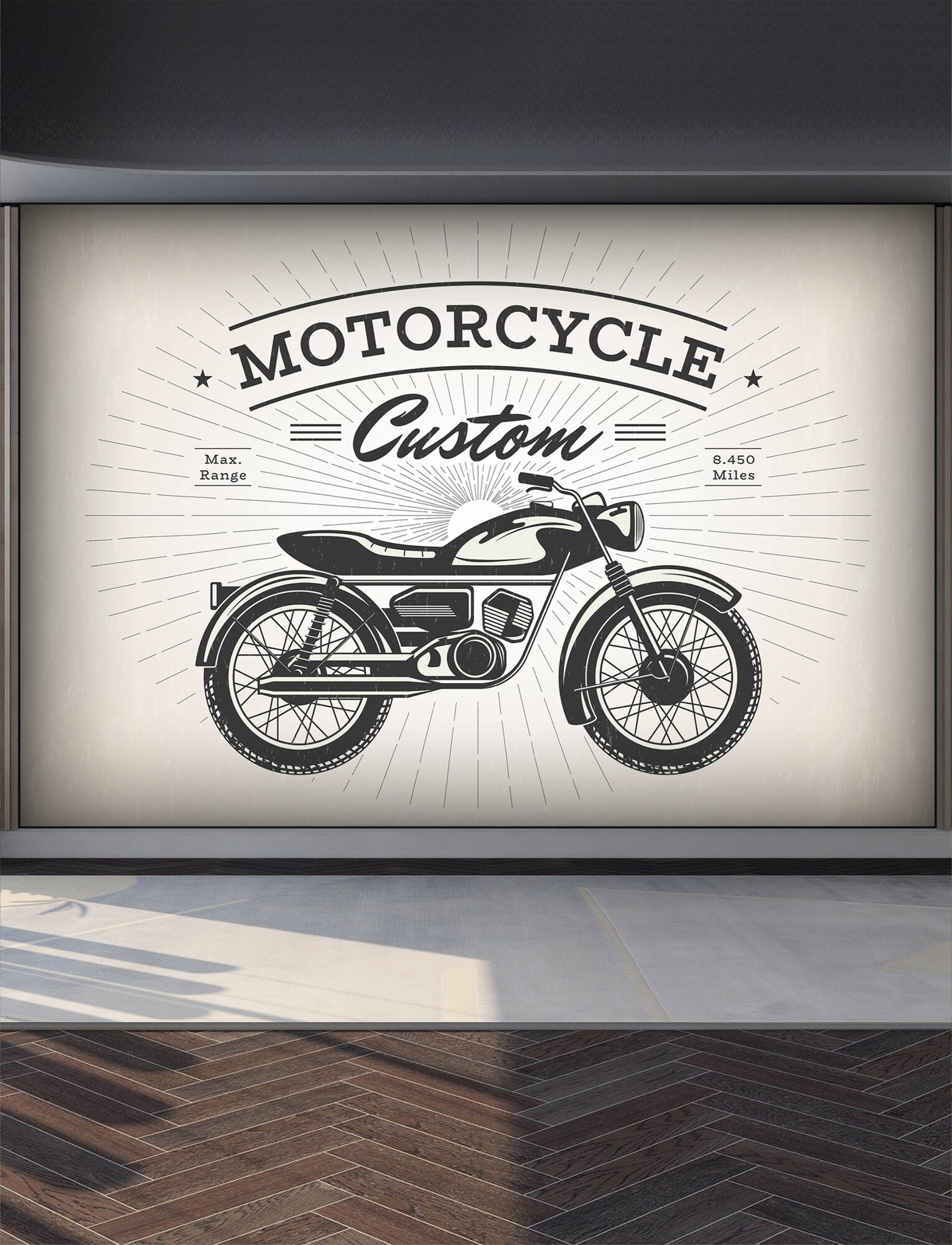 Фотообои Art IrbisPrint на стену Мото 400х270 на флизелиновой основе