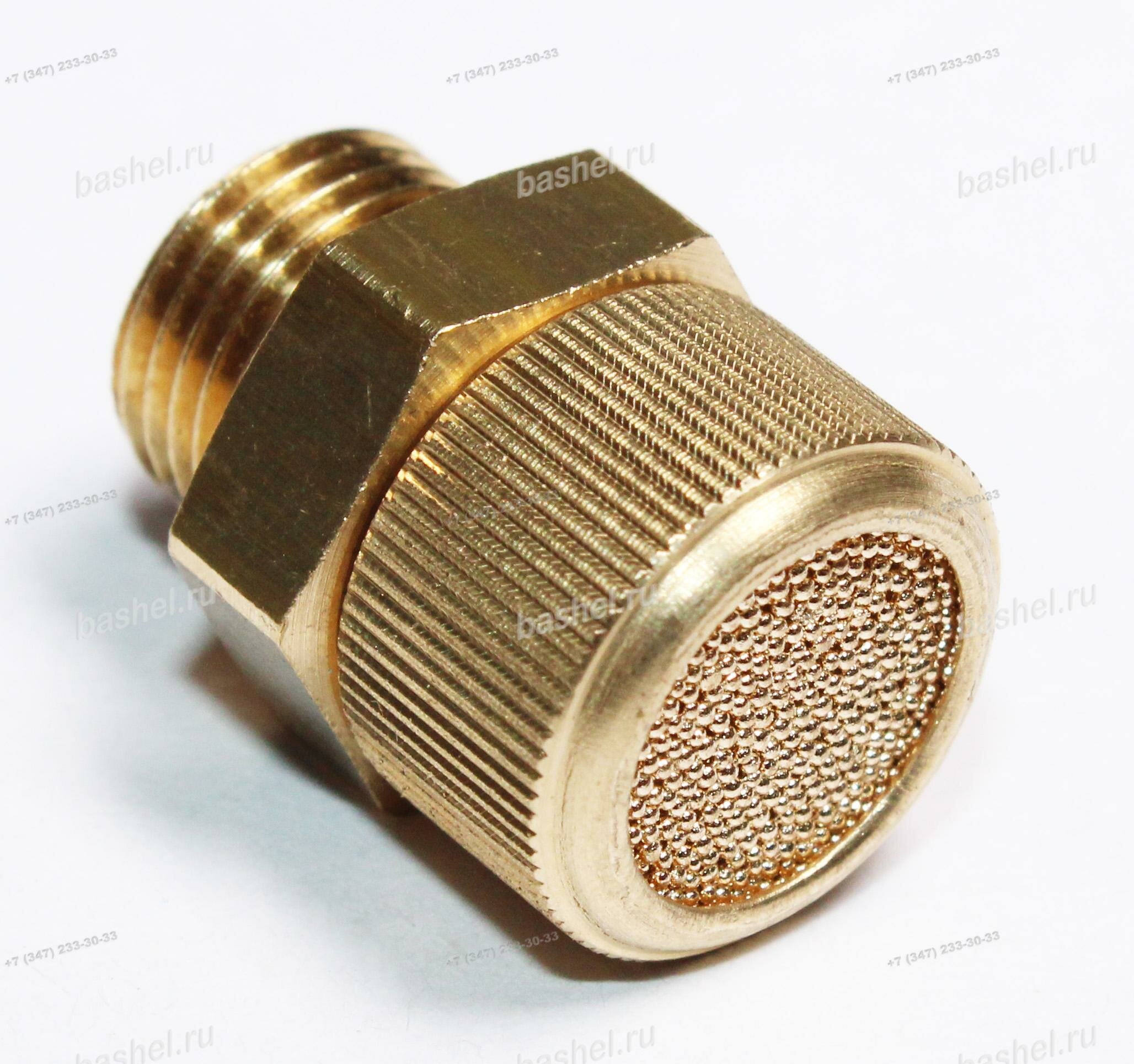 RSW 1/8, Пневмодроссель с глушителем