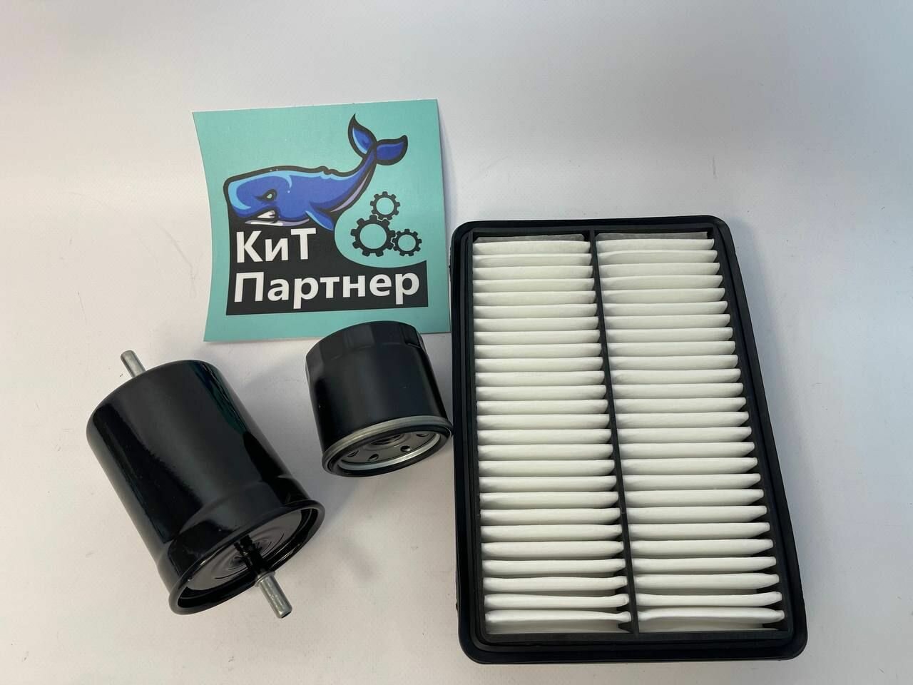 Фильтр масляный + воздушный + топливный комплект Чери QQ6 двигатель 1.1 (Chery QQ6)