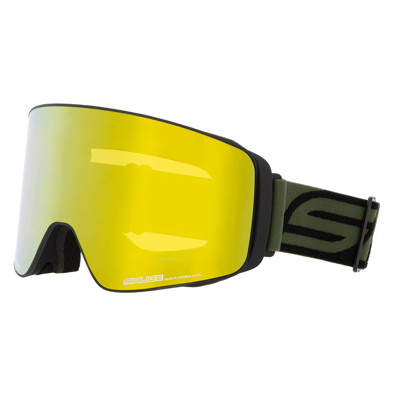 Маска горнолыжная Salice 106DARWF Black-Gold/Darw Gold S3+Light Radium S1
