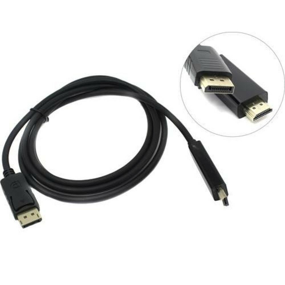 EXEGATE кабели EX284917RUS Кабель DisplayPort-HDMI EX-CC-DP-HDMI-3.0 20M 19M, 3м, экран