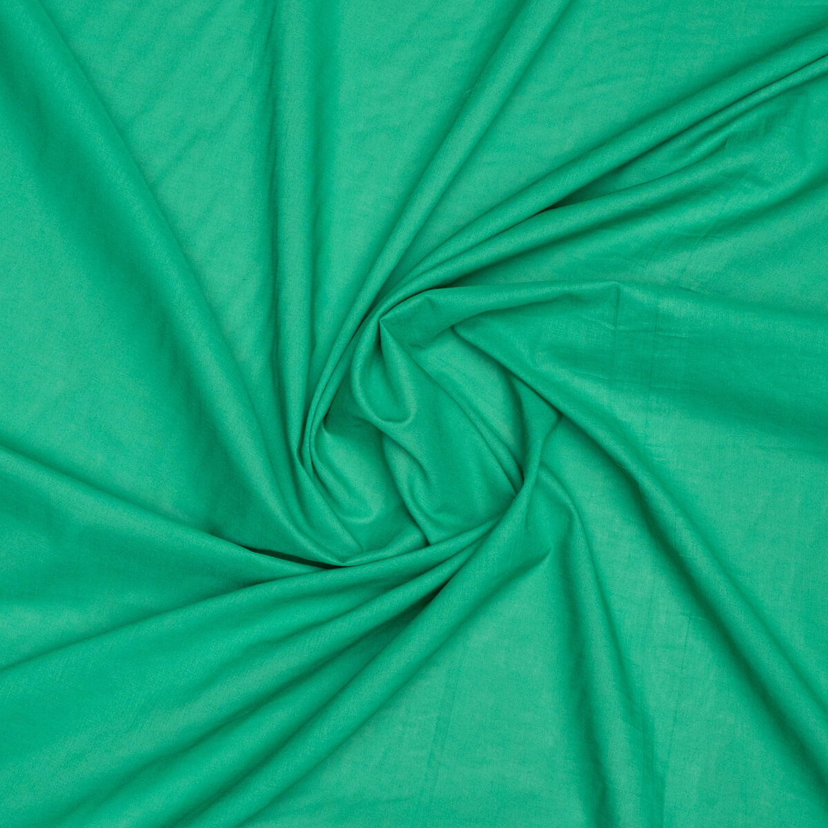 Ткань для шитья и рукоделия, батист, 100% хлопок, цвет зеленый