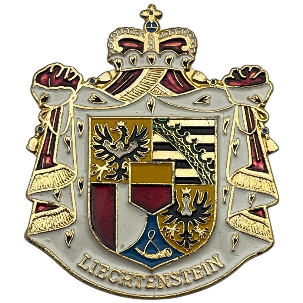Знак "Liechtenstein (Лихтенштейн). Гербы Лихтенштейна" Россия 2001-2010 гг.