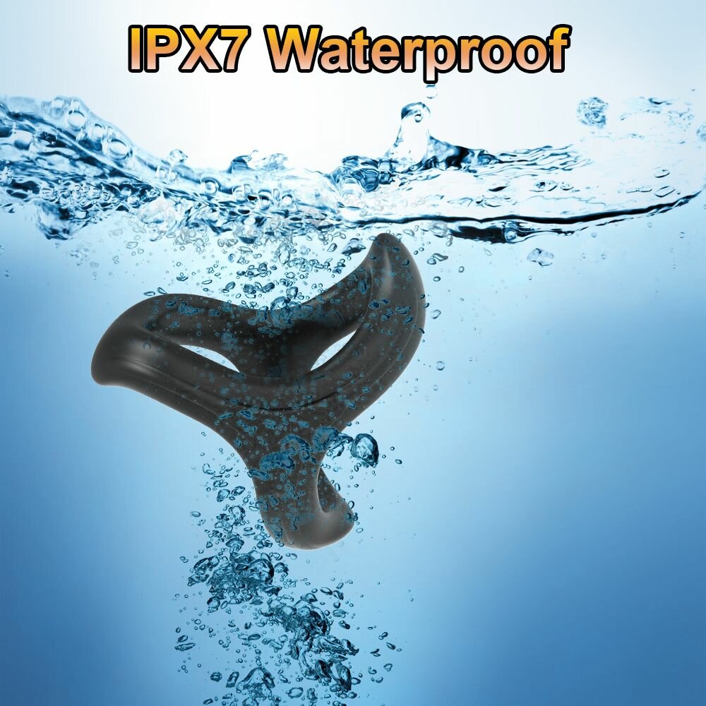 Эрекционное тройное кольцо / Интимное кольцо для мужчин и женщин / Насадка для члена и пениса