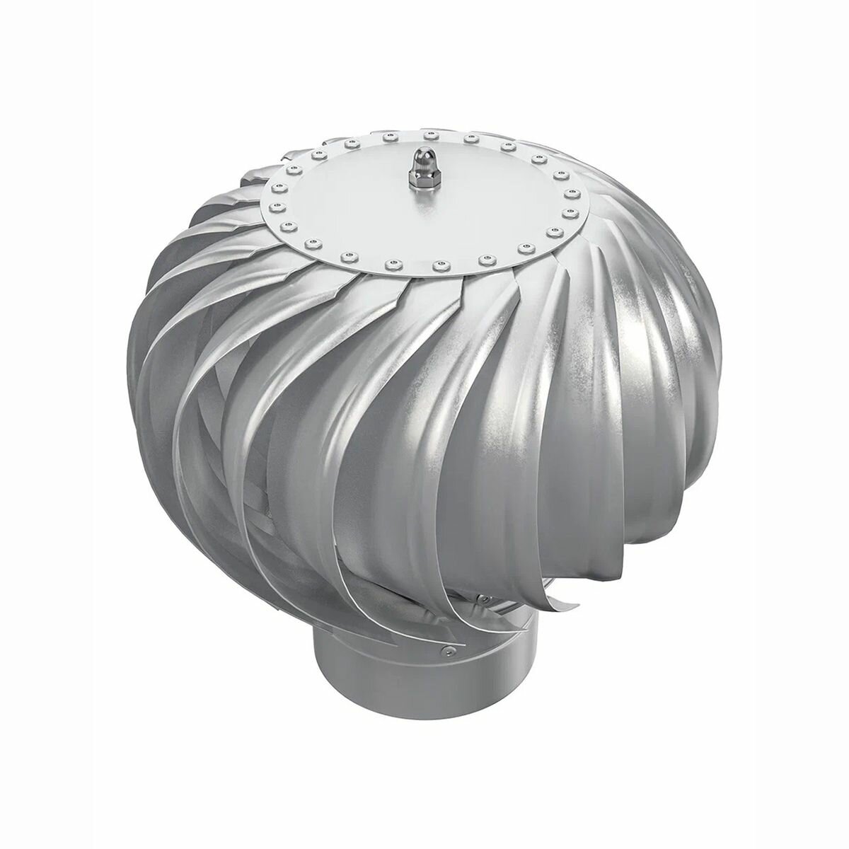 Турбодефлектор Era ТД-150ц, стальной, с фланцем D 150 мм