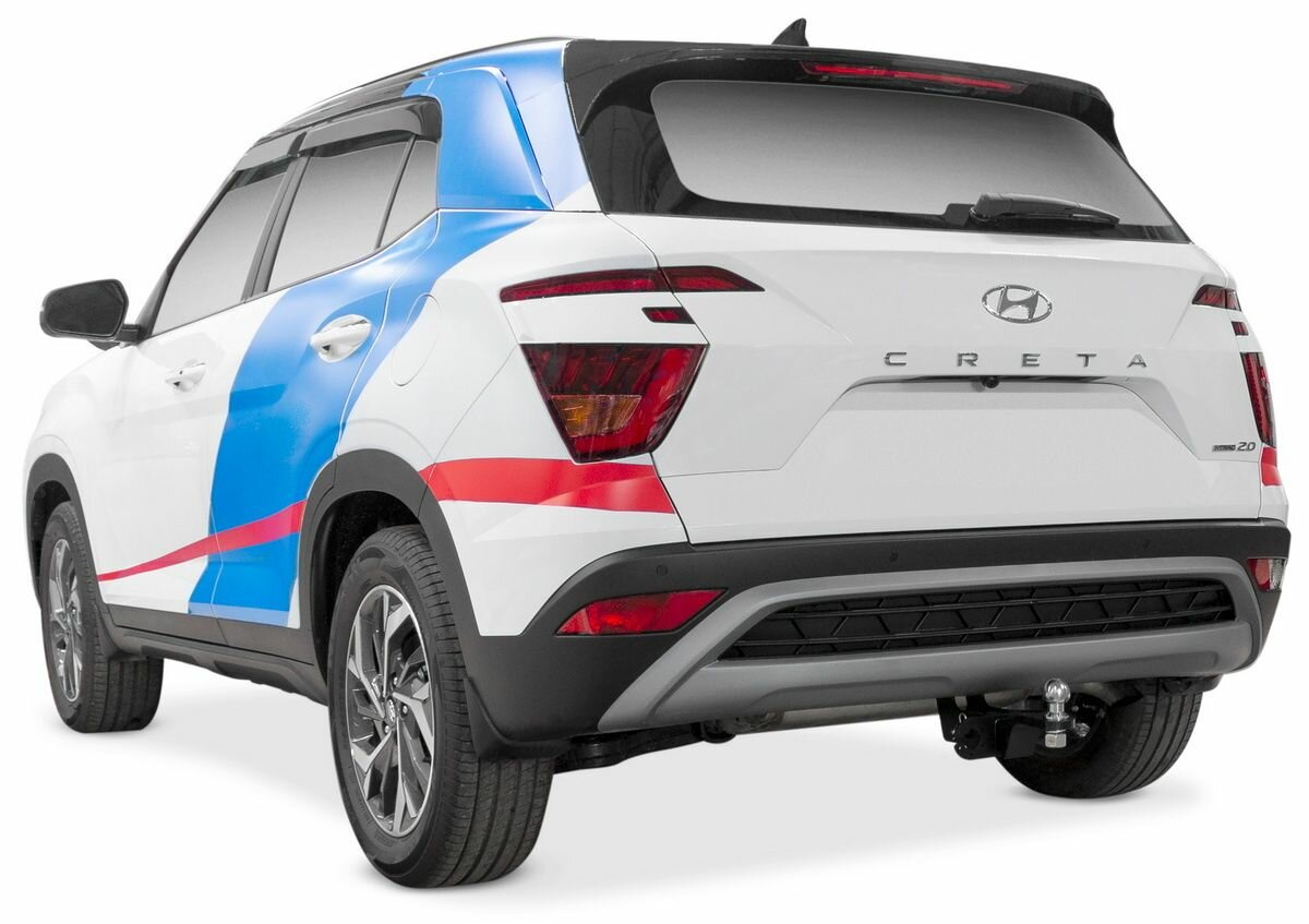 Фаркоп Berg для Hyundai Creta I, II 2016-2021 2021-н. в, шар E, 1300/75 кг, F.2312.003