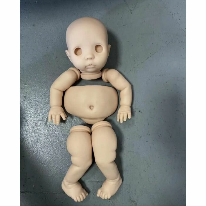 Неокрашенный и разобранный набор кукол-реборнов, размер готовой куклы 40 см, Reborn Peeka