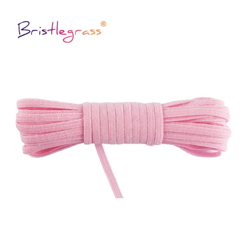 Розовая эластичная лента Bristlegress 1/8" (3мм), 2 ярда