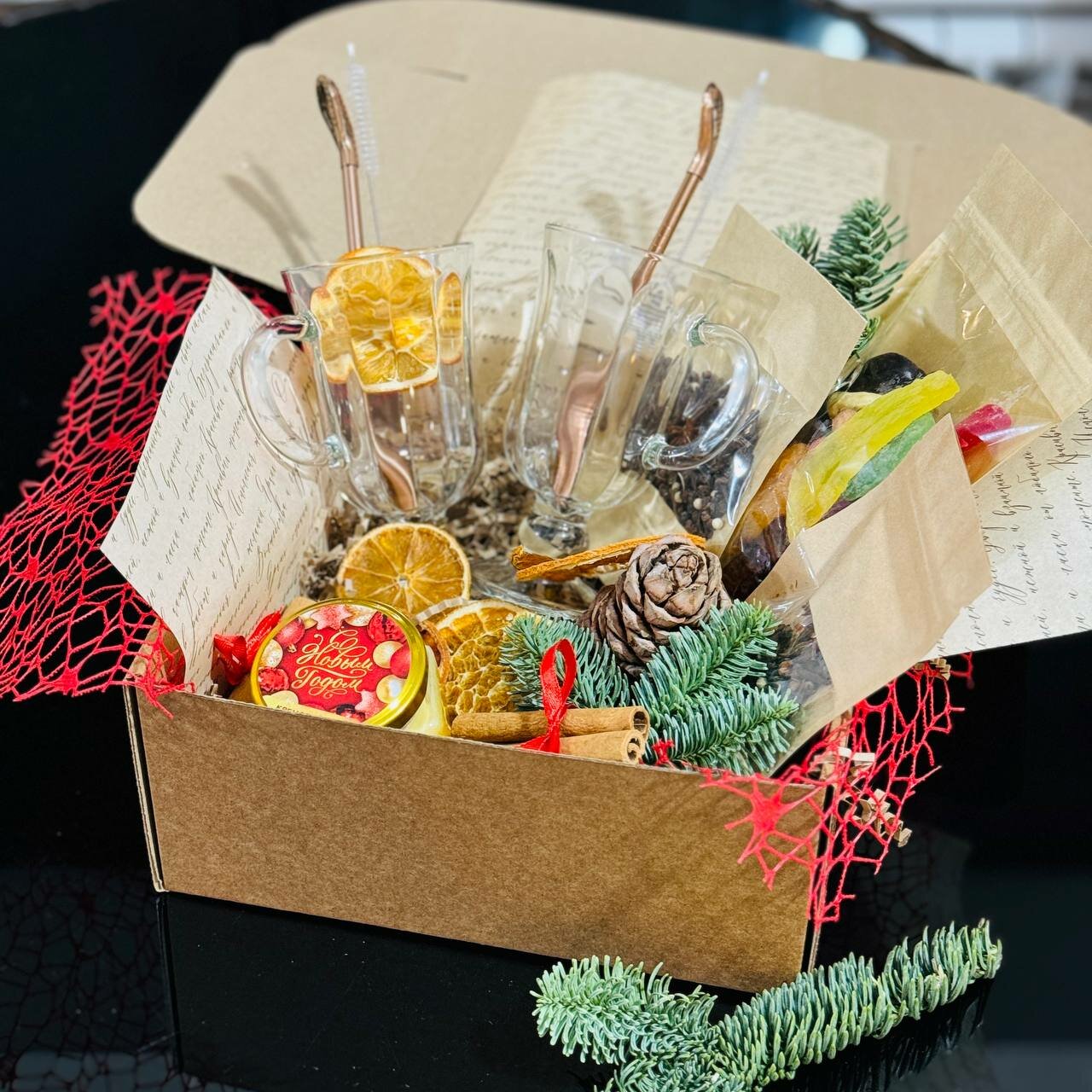 Подарочный набор для приготовления глинтвейна на 2 персоны