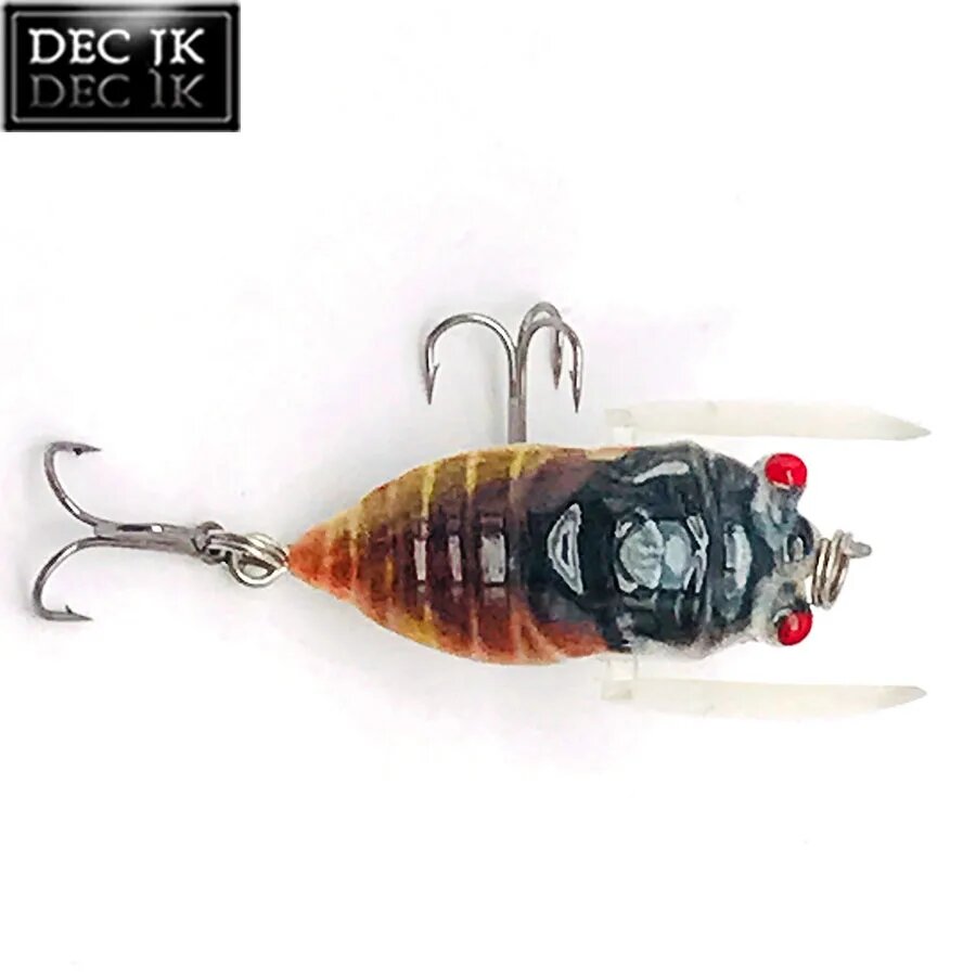 Цикада, кренкбейты, искусственная рыболовная приманка, поддельные рыбные снасти, свимбейт, Джеркбейт для рыболовных снастей, приманка в виде насекомых, жесткая приманка-топвотер