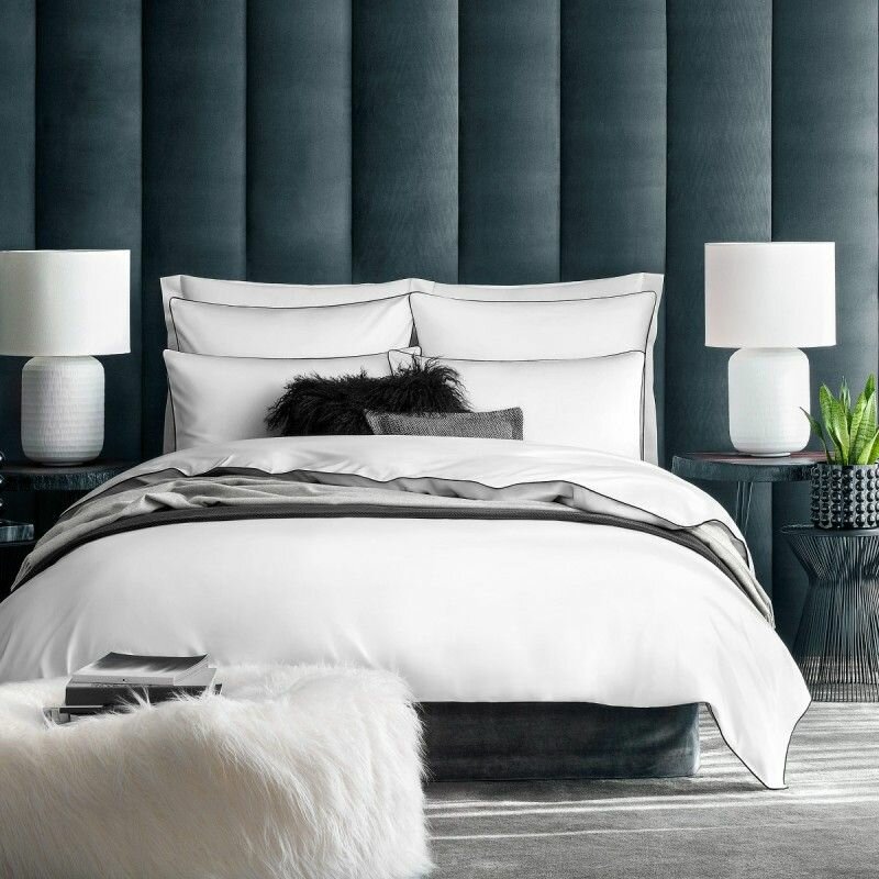 Togas Комплект постельного белья семейный "Клэрити" 145x200-2/240x270/50x70-2 сатин, хлопок