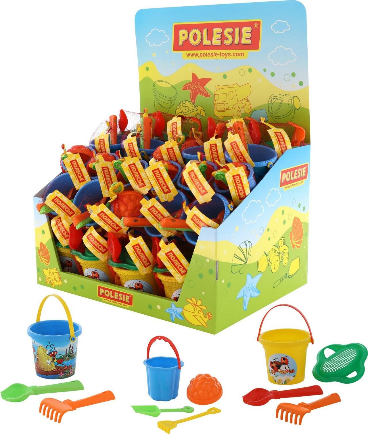 Набор песочный Polesie, (из дисплея №63)